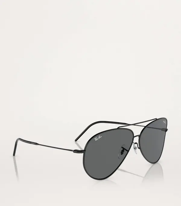 Ray-ban X Lenny Kravitz Aviator Sunglasses - Black