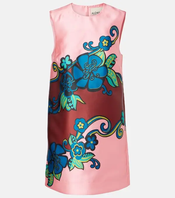 ALEMAIS Printed Mini Dress - Multicoloured