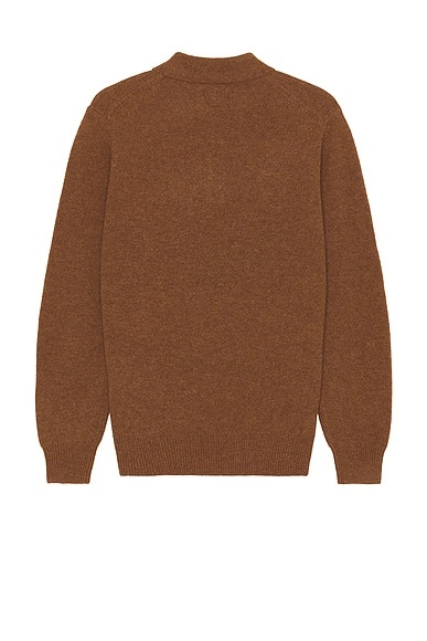BEAMS Knit Polo 9g Sweater