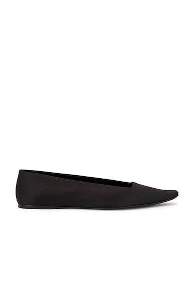 Saint Laurent Poppy Ballerina Flat