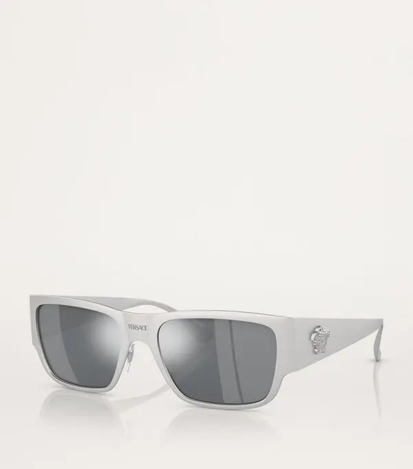 Versace Metal Sunglasses - Silver
