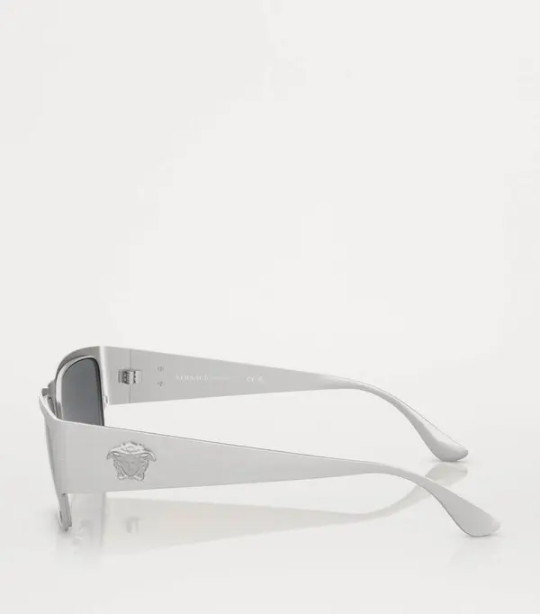 Versace Metal Sunglasses - Silver
