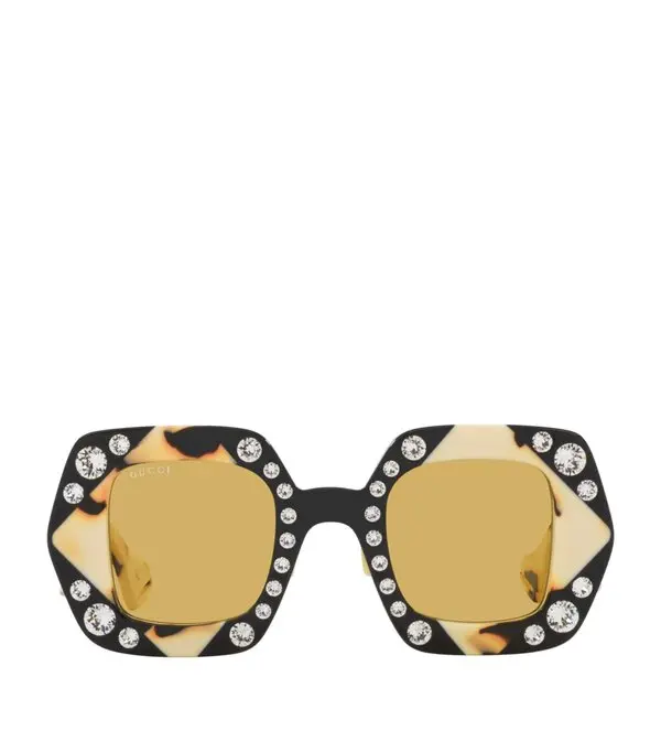 Gucci Acetate Sunglasses - Black