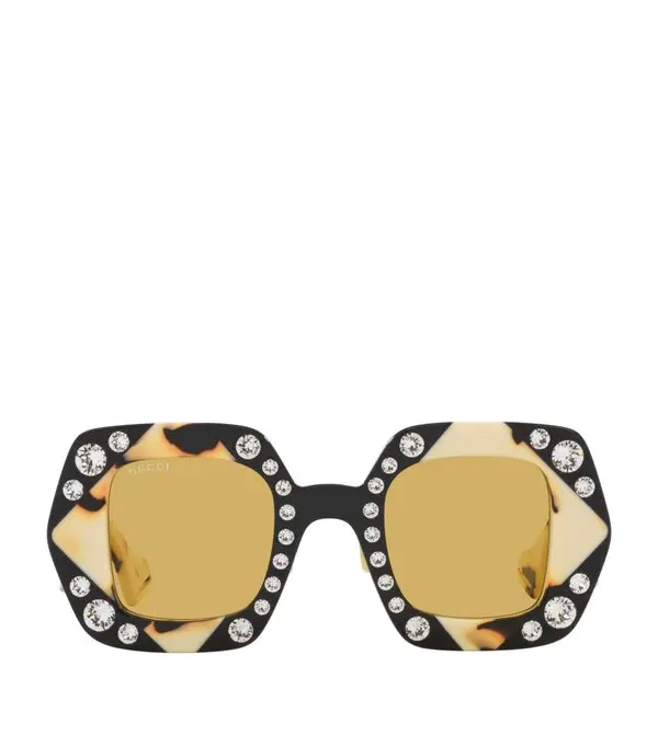 Gucci Acetate Sunglasses - Black
