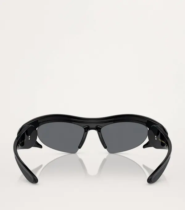 Dolce & Gabbana Nylon Sports Sunglasses - Black
