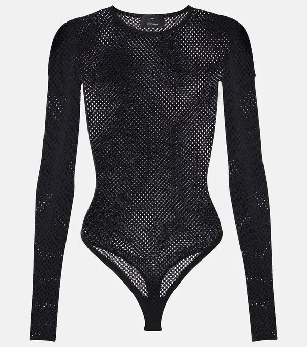 Wardrobe.NYC Wool-blend Bodysuit