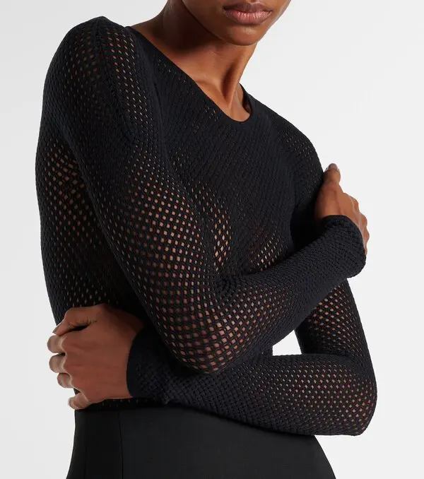 Wardrobe.NYC Wool-blend Bodysuit