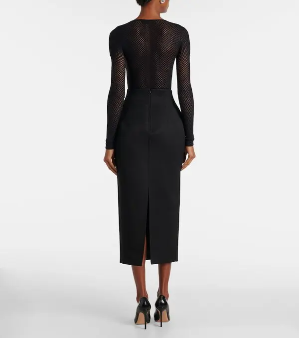 Wardrobe.NYC Wool-blend Bodysuit