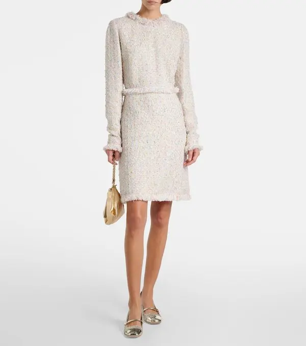 JIMMY CHOO Elisa 45 Glitter And Leather Mary Jane Pumps