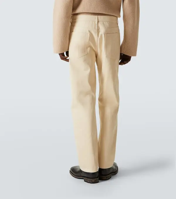 JIL SANDER Mid-rise Straight Jeans