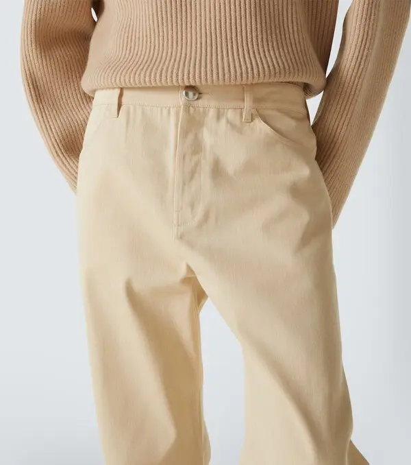 JIL SANDER Mid-rise Straight Jeans