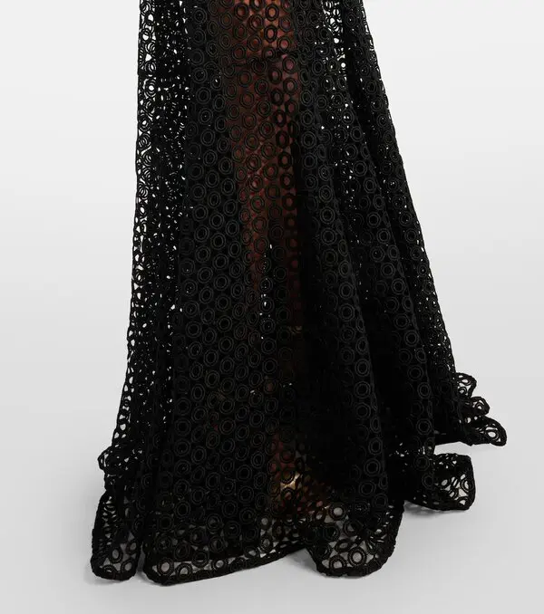 David Koma Macrame Gown