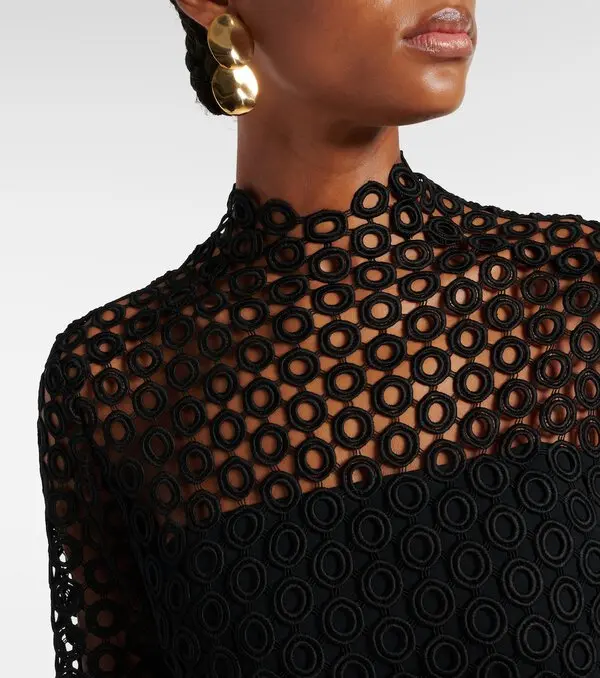 David Koma Macrame Gown