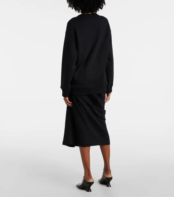 Dries Van Noten Embellished Cotton Sweater
