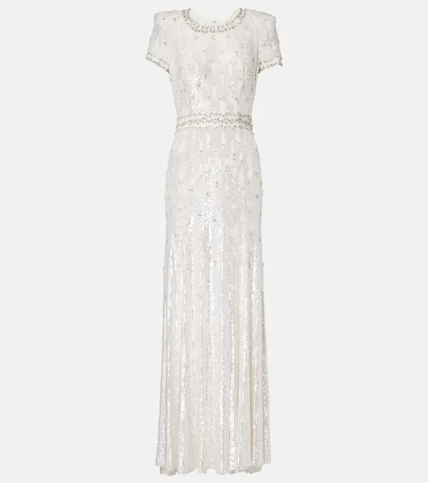 Jenny Packham Kira Embellished Gown