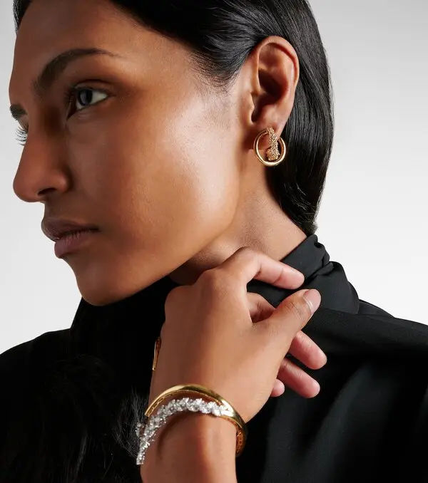ANANYA Scatter Double 18k Diamond Earrings