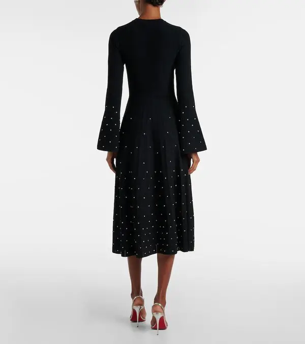 Simkhai Pruitt Embellished Midi Dress