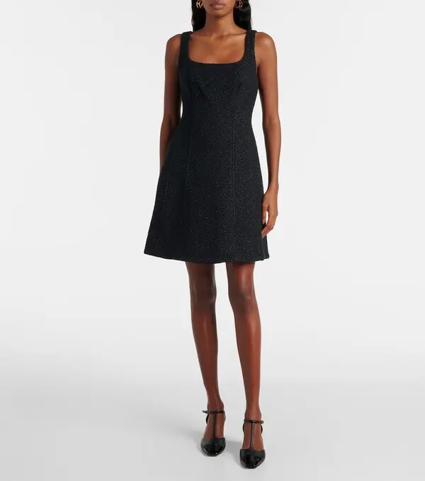 Veronica Beard Delphine Cotton-blend Minidress