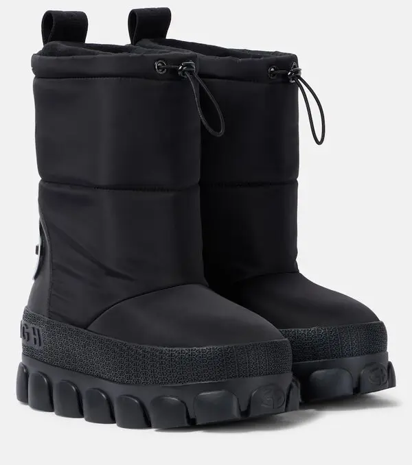Goldbergh Padded Drawstring Boots - Black