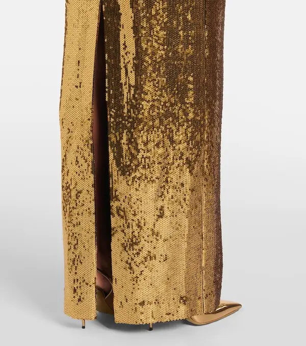 Rebecca Vallance Gloria Sequined Gown