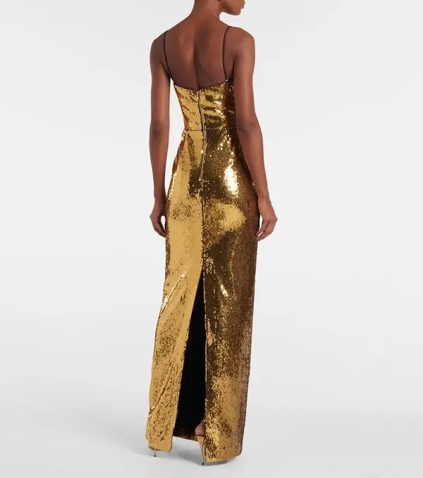 Rebecca Vallance Gloria Sequined Gown