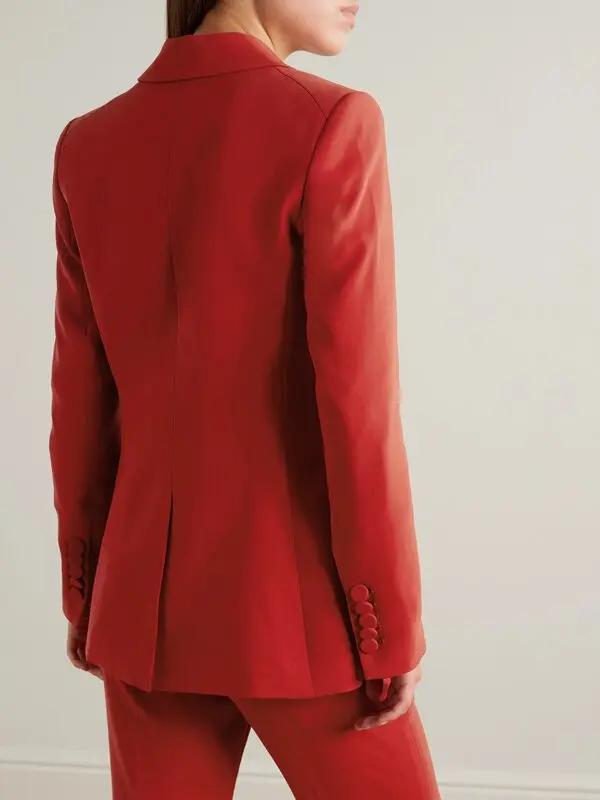Veronica Beard Long And Lean Dickey Crepe Blazer