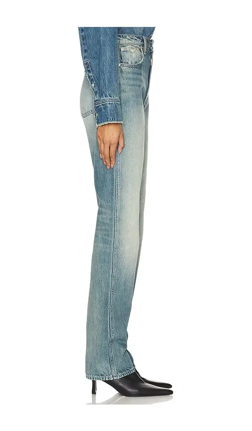 GRLFRND Sara Super High-rise Straight Leg Jeans