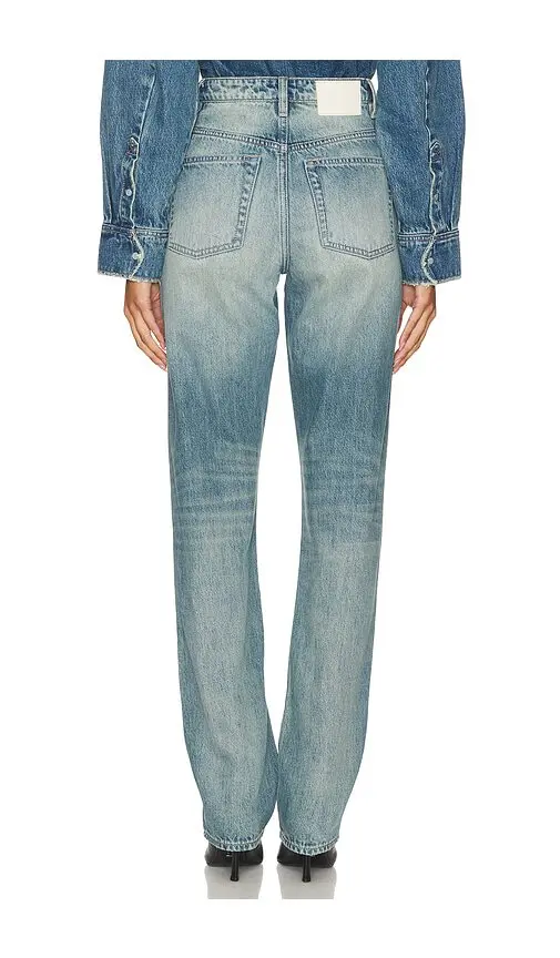 GRLFRND Sara Super High-rise Straight Leg Jeans