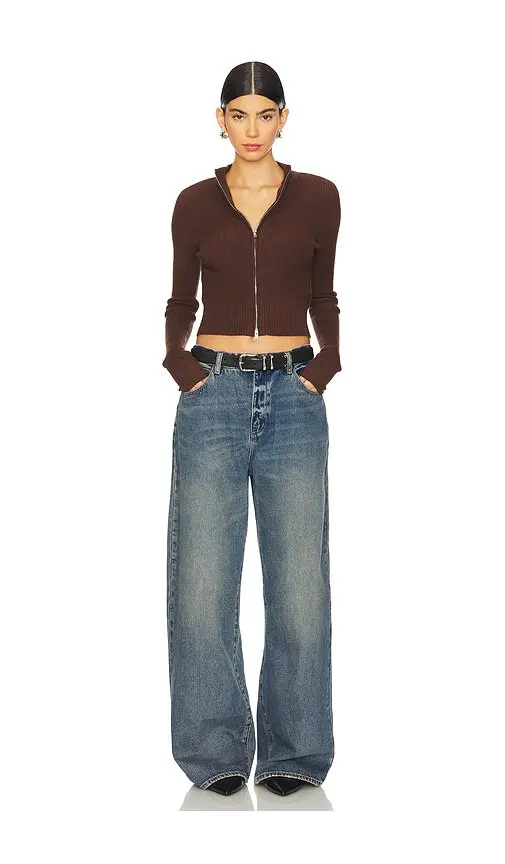LOVERS AND FRIENDS Roxana Zip Sweater
