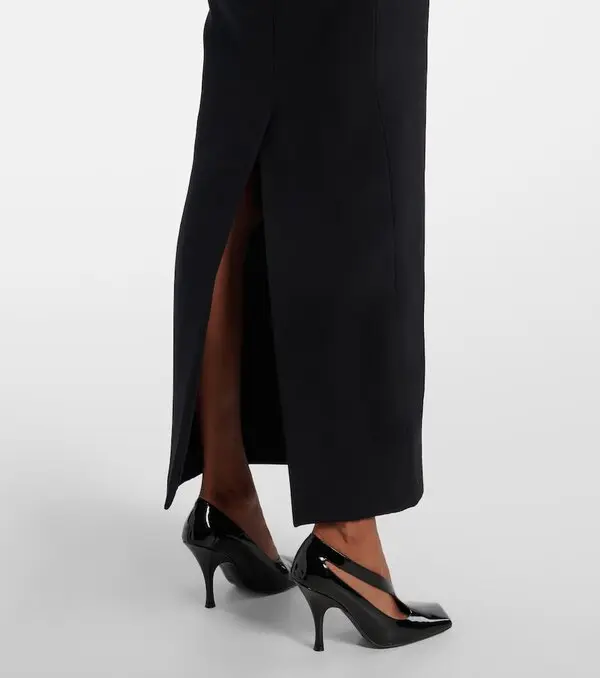 Khaite Yao Strapless Maxi Dress