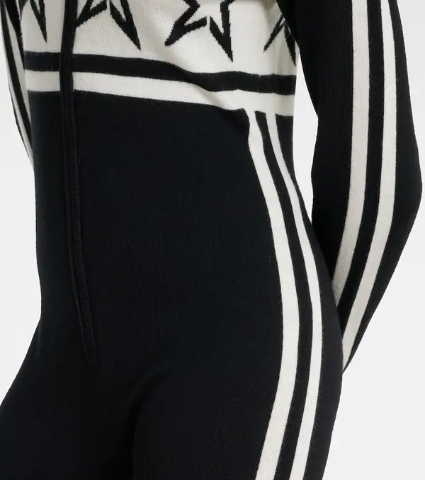 Perfect Moment Apres Team Striped Wool Ski Suit