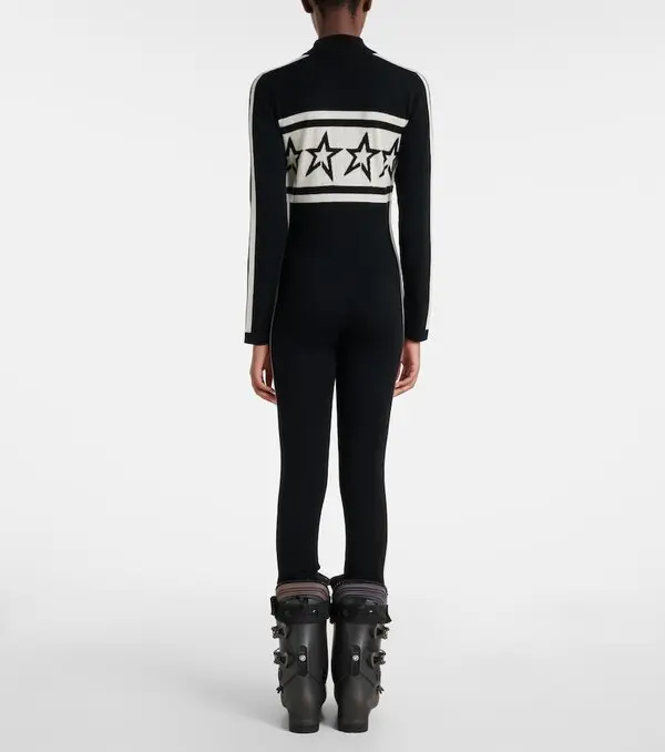 Perfect Moment Apres Team Striped Wool Ski Suit