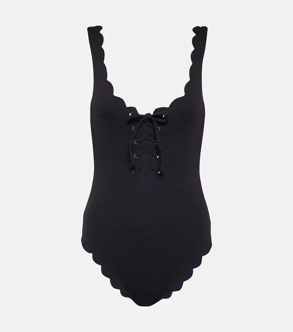 Marysia Palm Springs Tie Swimsuit - Black