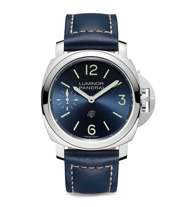 Panerai Stainless Steel Luminor Marina Watch - Blue