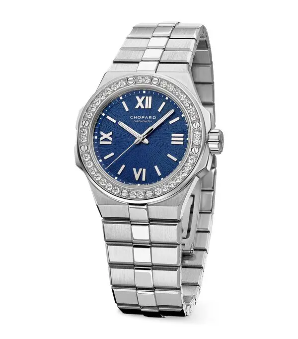 Chopard Stainless Steel And Diamond Alpine Eagle Watch