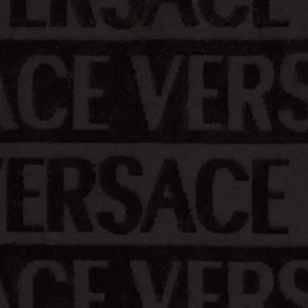 Versace Baroque Bath Mat - Black
