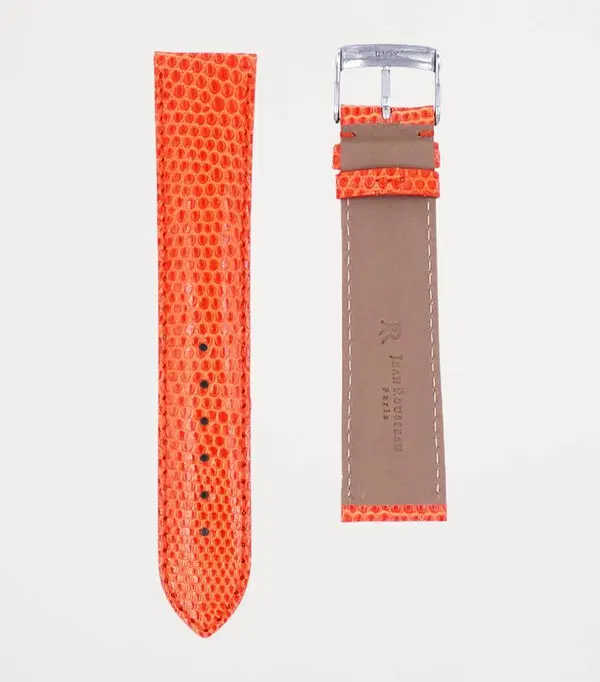 JEAN ROUSSEAU Classic Lizard Watch Strap