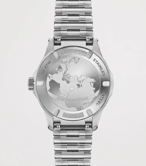 BREMONT Supermarine 300m Stainless Steel Watch With Rotating Bezel