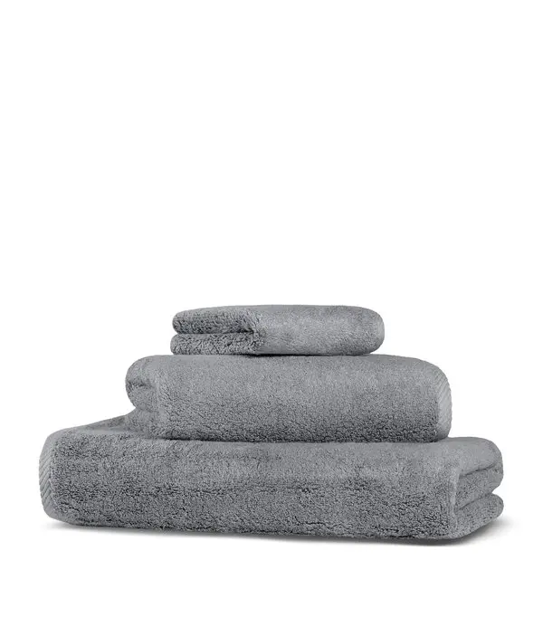 HAMAM Organic Cotton-modal Glam Bath Towel - Grey