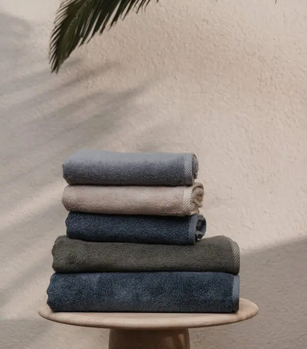 HAMAM Organic Cotton-modal Glam Bath Towel - Grey