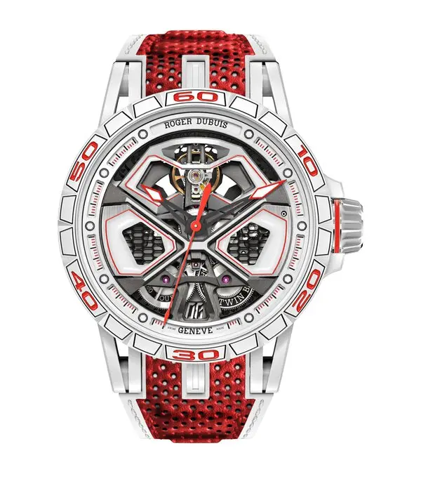 ROGER DUBUIS Excalibur Spider Monobalancier "huracán" Watch - Grey