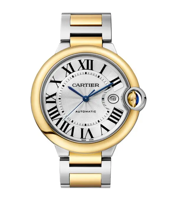 Cartier Ballon Bleu Two Tone Watch - Silver