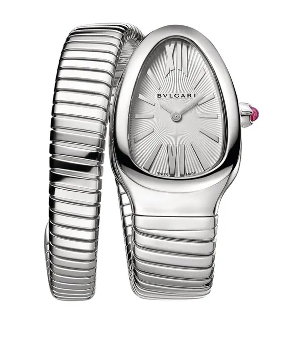 BVLGARI Serpenti Tubogas Stainless Steel Watch - Grey