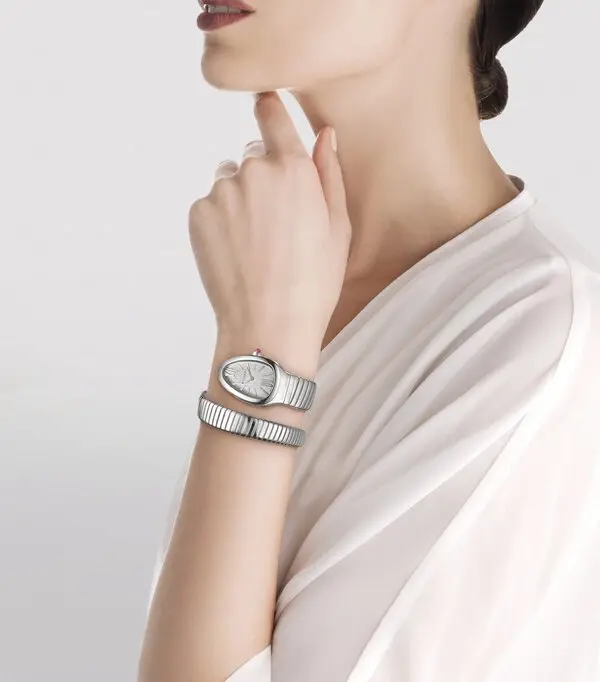 BVLGARI Serpenti Tubogas Stainless Steel Watch