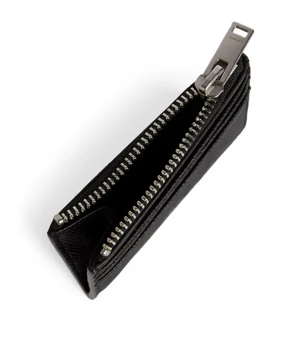 Sandro Reconstituted Leather Card Holder