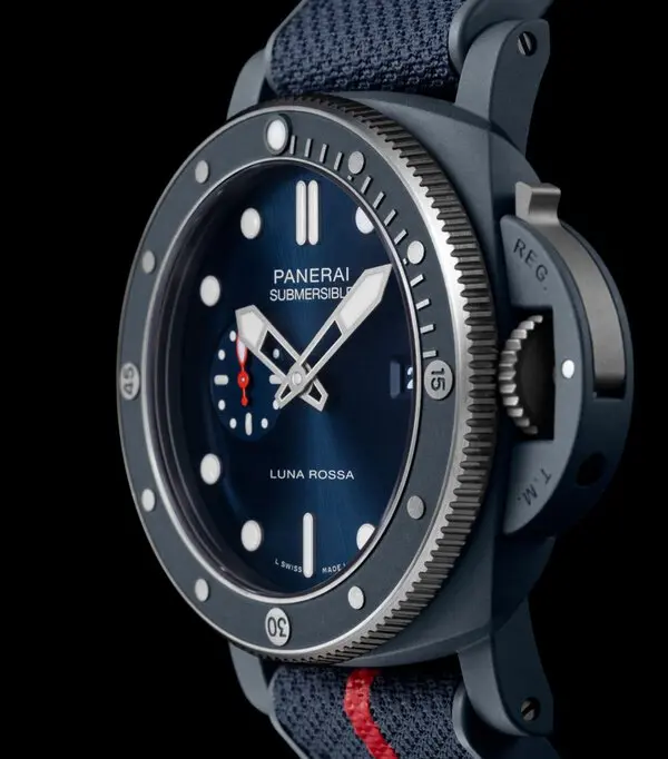 Panerai Ti-ceramitech Submersible Quarantaquattro Luna Rossa Watch