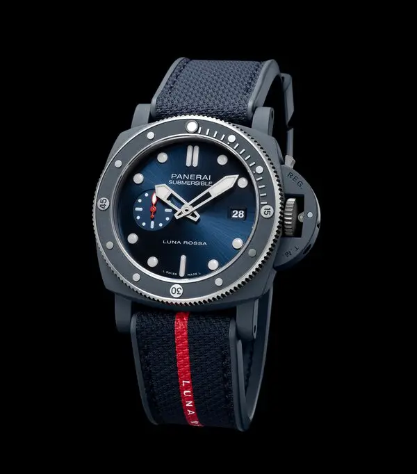 Panerai Ti-ceramitech Submersible Quarantaquattro Luna Rossa Watch