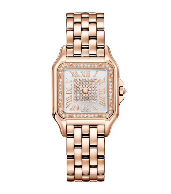 Cartier Medium Panthère De Watch - Silver