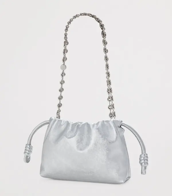 Loewe Mini Leather Flamenco Clutch Bag