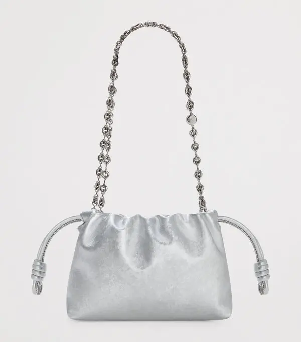 Loewe Mini Leather Flamenco Clutch Bag